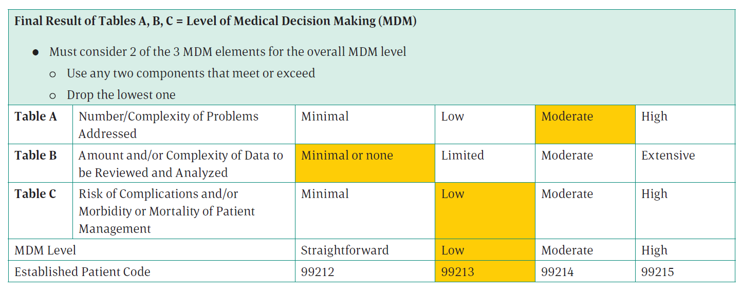 Chapter 19: CPT Evaluation & Management Section Workbook Case 10 ...